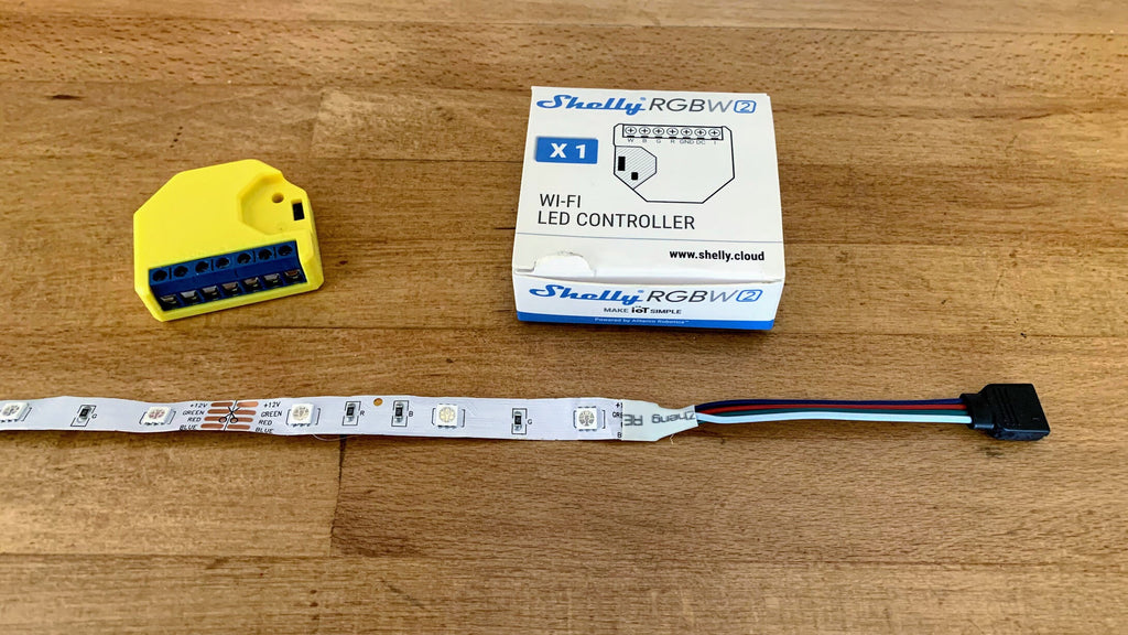 How to make any LED strip smart and control it with Alexa