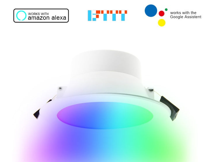 How to control our Smart RGBW Wifi Downlight using Tasmota and Home As