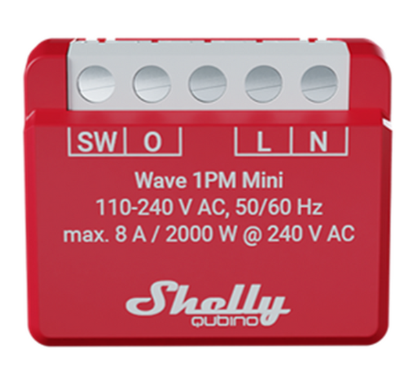 SHELLY WAVE 1PM MINI, Smart Home Australia