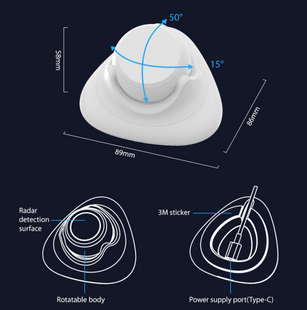 Oz Smart Zigbee Alarm Siren, Home Automation Alert Security Sounder