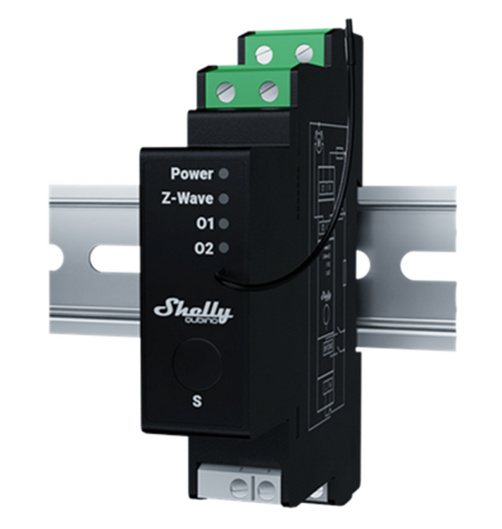 Shelly Wave Pro Shutter, Smart Home Australia