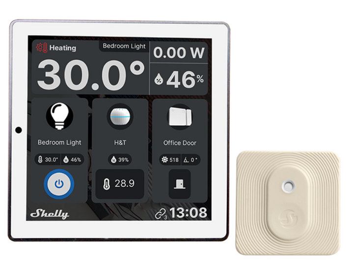 Shelly Wall Display (White),Smart Home Australia