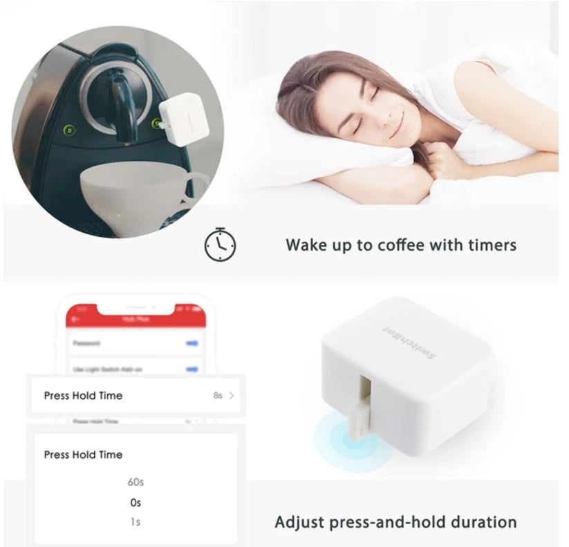SwitchBot Bot - Bluetooth Button Pusher (Black) – Oz Smart Things Pty Ltd